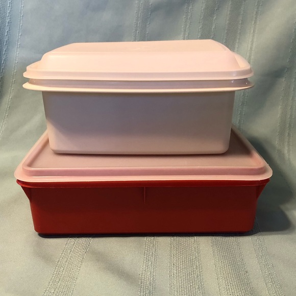 Kitchen | Vintage Tupperware Freeze N Serve Ice Cream Keeper And Meat ...